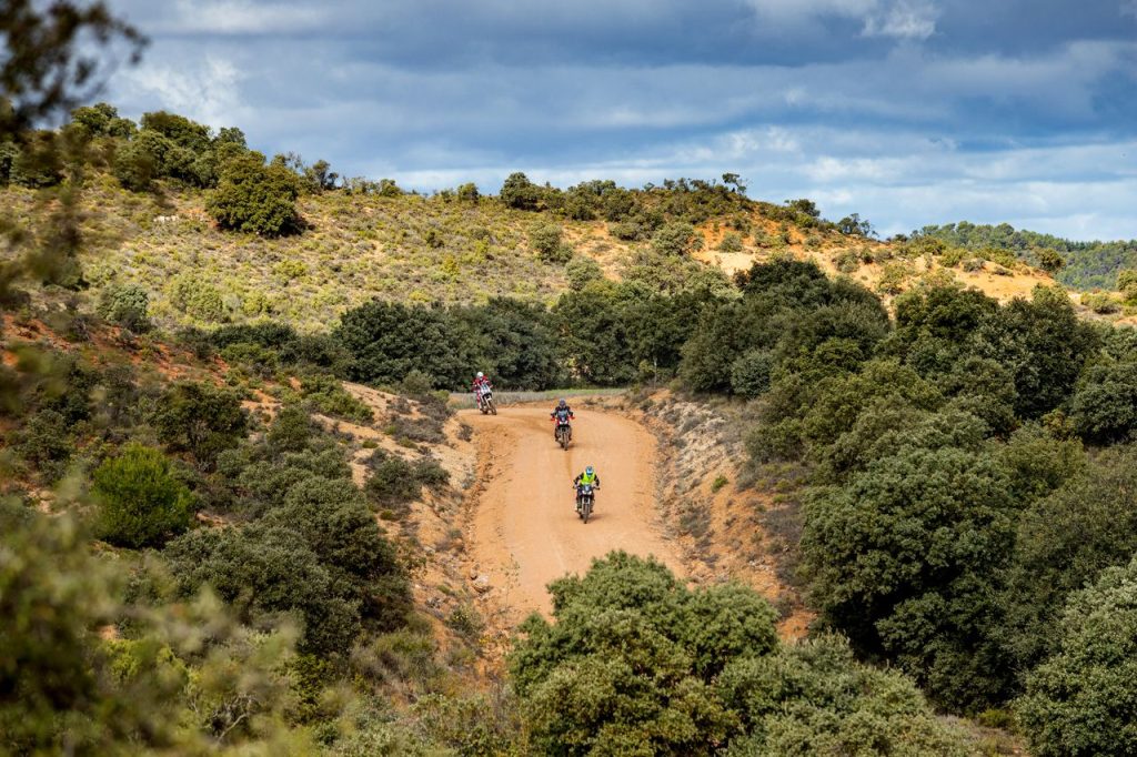 Rutas off road para motos Trail en Madrid